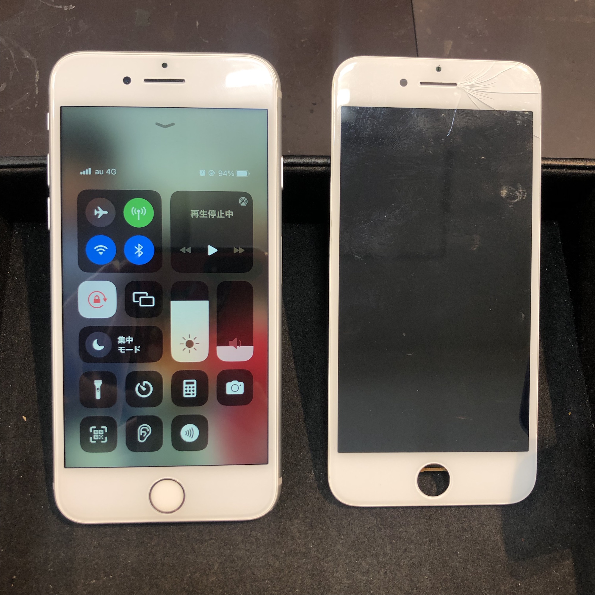 【画面真っ暗】iPhone8｜画面交換｜東京都稲城市からのご来店 | iPhone修理・iPad修理 スマートクール たまプラーザテラス店