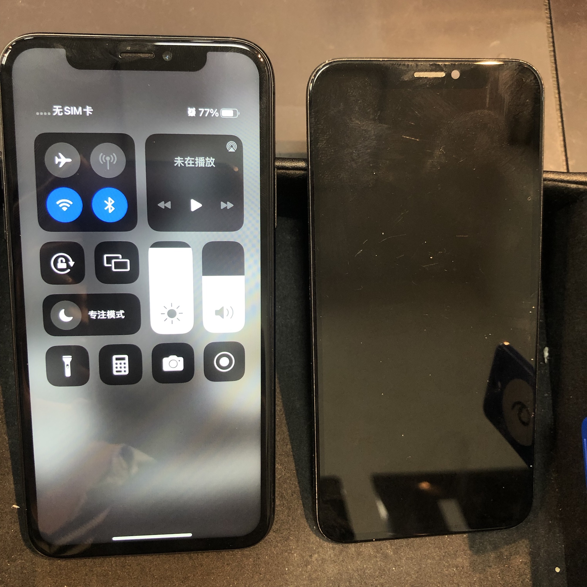 【液晶漏れ】iPhoneX｜画面交換｜横浜市青葉区からのご来店 | iPhone修理・iPad修理 スマートクール たまプラーザテラス店